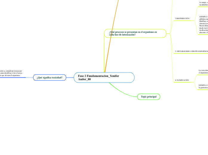 Fase 2 Fundamentacion_Yenifer Audor_80 - Mind Map